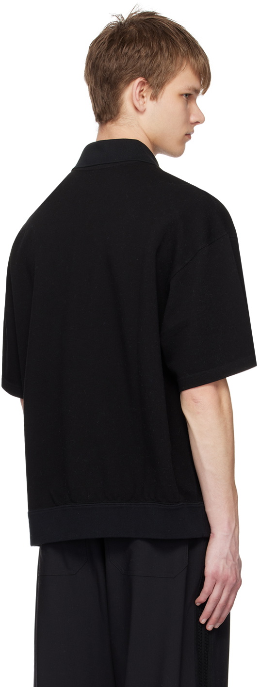 A PERSONAL NOTE 73 Black Buttoned Polo A PERSONAL NOTE 73