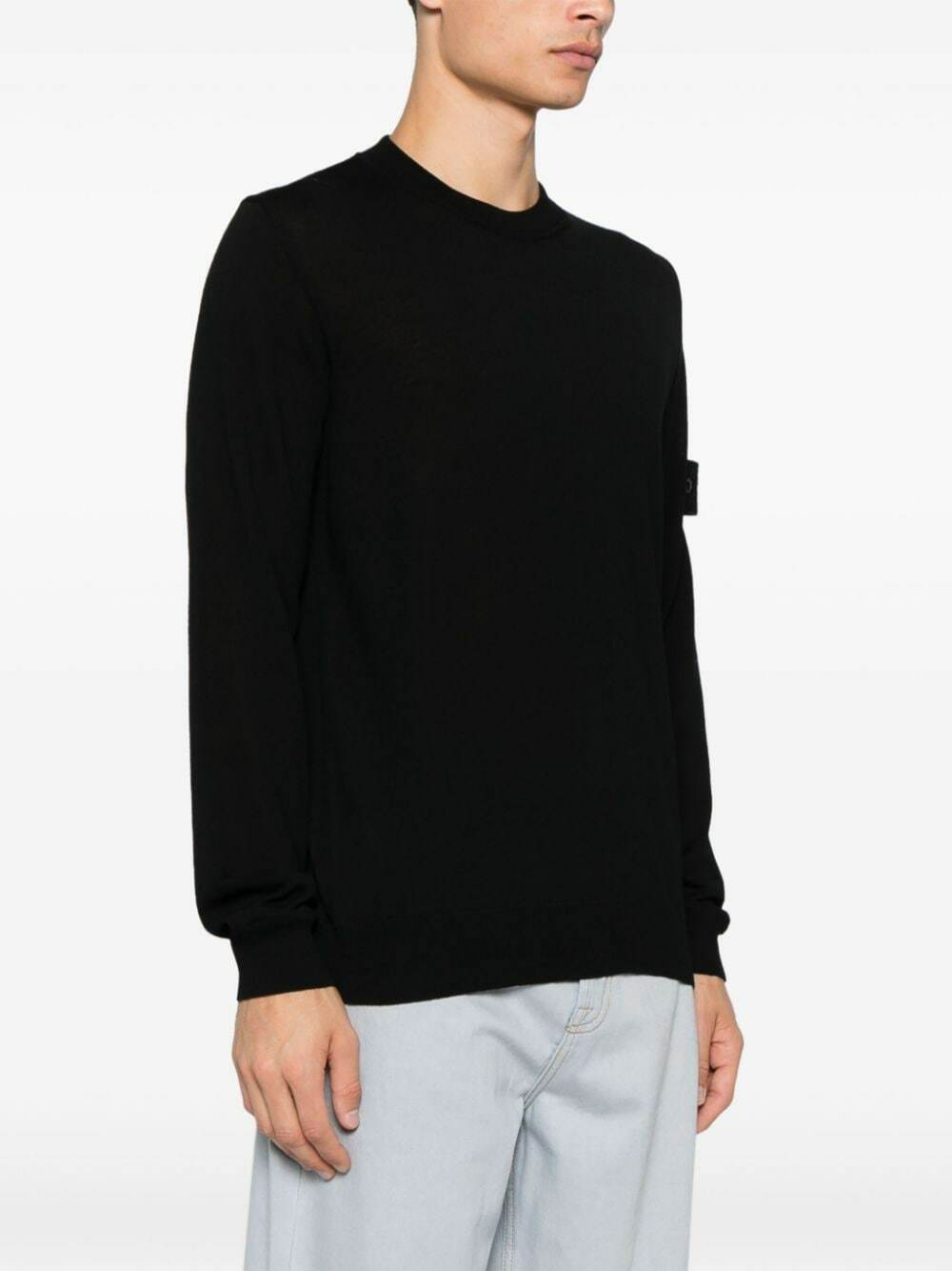 STONE ISLAND - Wool Crewneck Sweater Stone Island