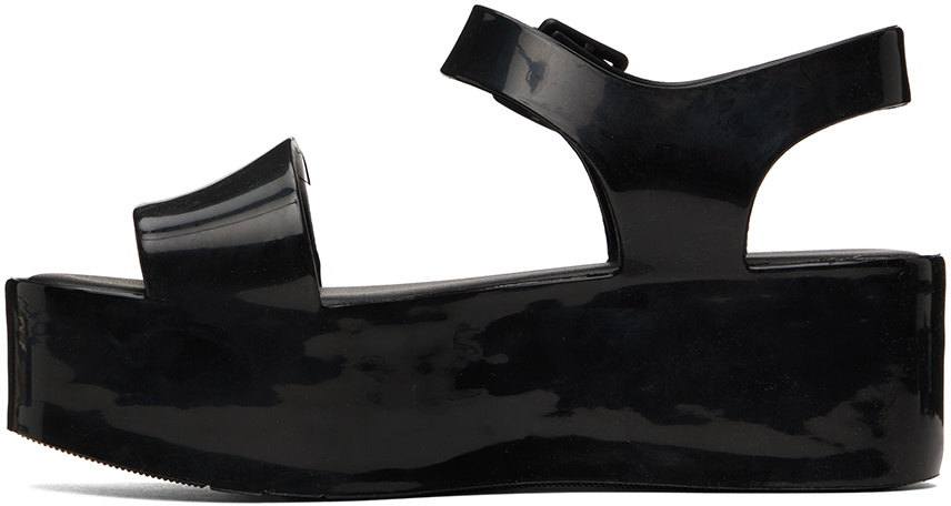 Melissa Black Mar Platform Sandals Melissa