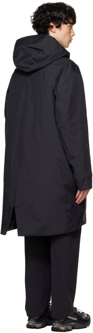 Veilance Black Monitor Down Coat Arc'teryx Veilance