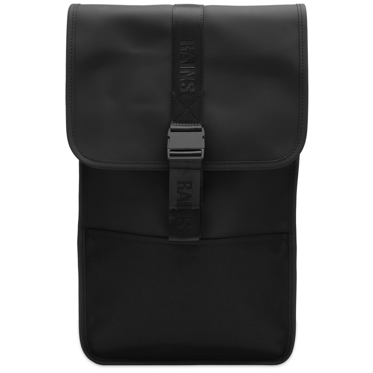 Rains Men's Trail Backpack in Black Rains