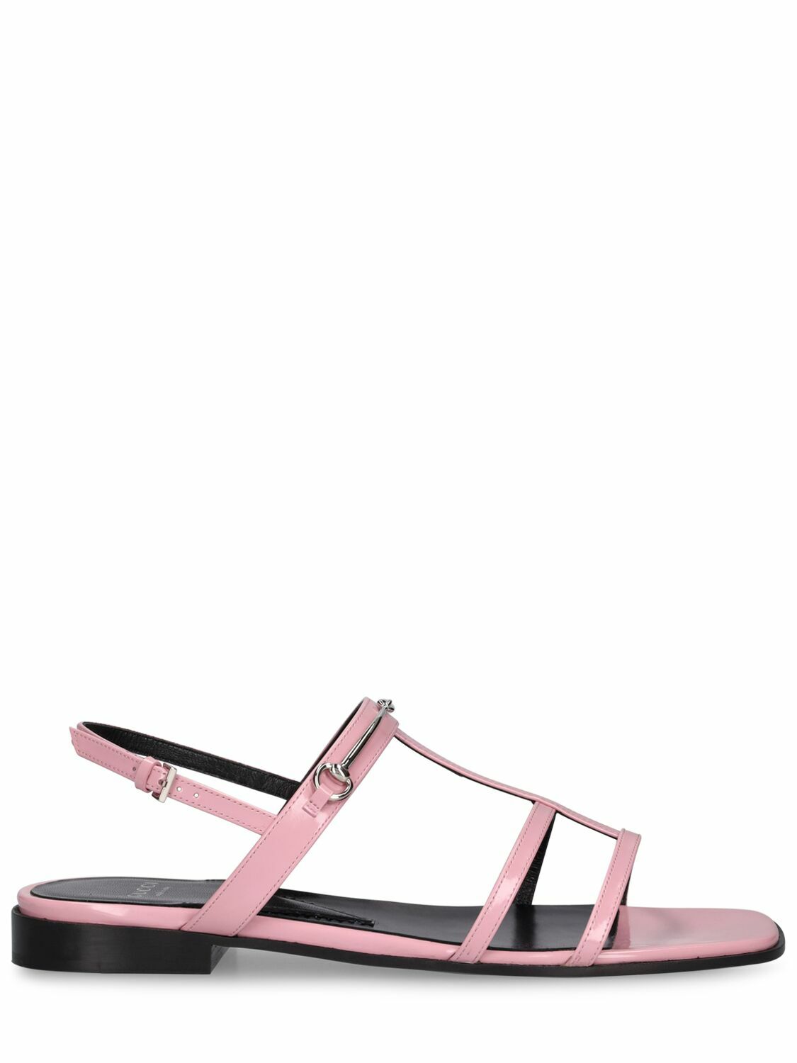 GUCCI - 15mm Divine Leather Sandals Gucci