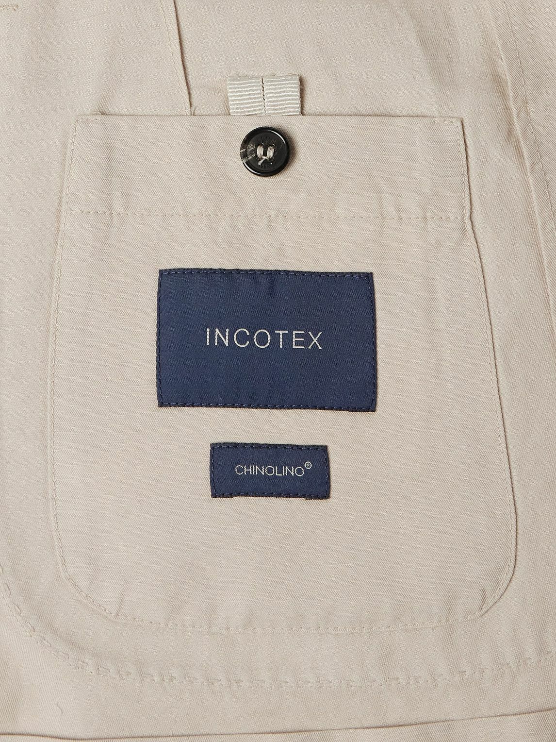 Incotex - Venezia 1951 Garment-Dyed Chinolino Suit Jacket - Neutrals Incotex