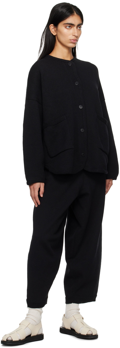 Cordera Black Buttoned Cardigan CORDERA