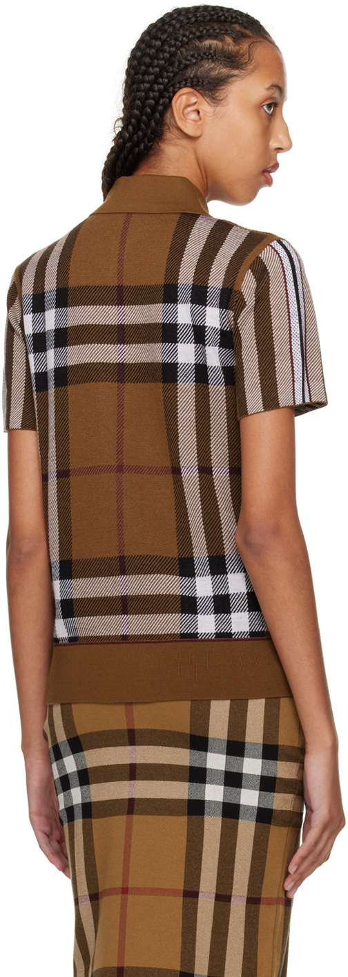 Burberry Brown Frankie Polo Burberry