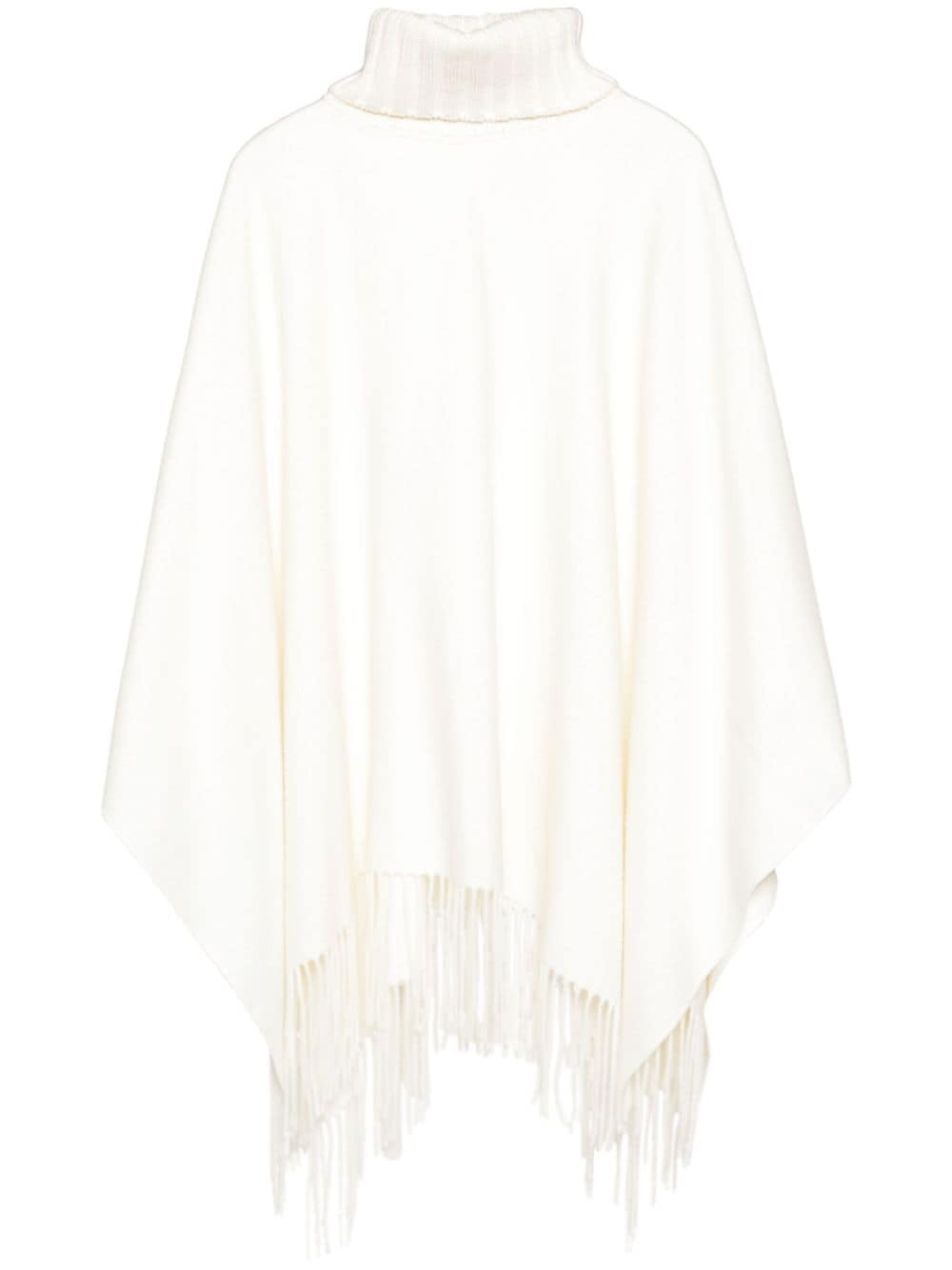 FABIANA FILIPPI - Wool And Silk Blend Cape Fabiana Filippi
