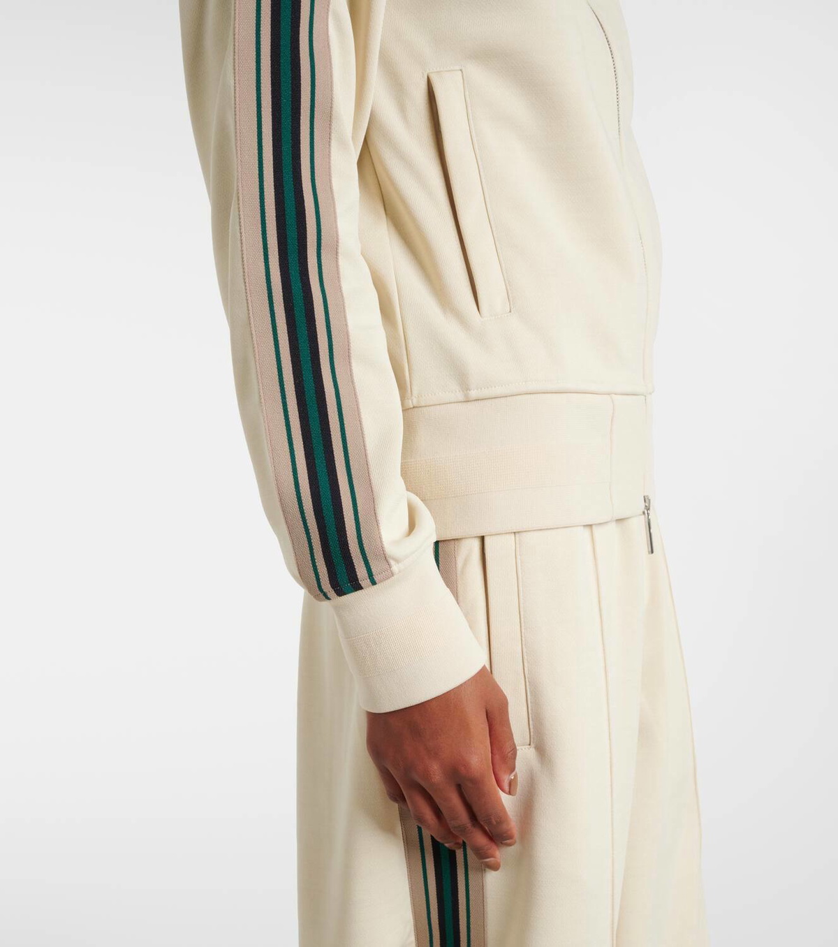Burberry Logo jersey track jacket Burberry