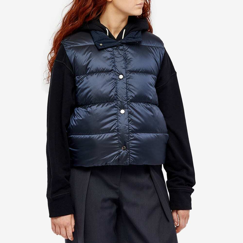 Max Mara Women's Pisoft Padded Gilet in Midnight Blue Max Mara
