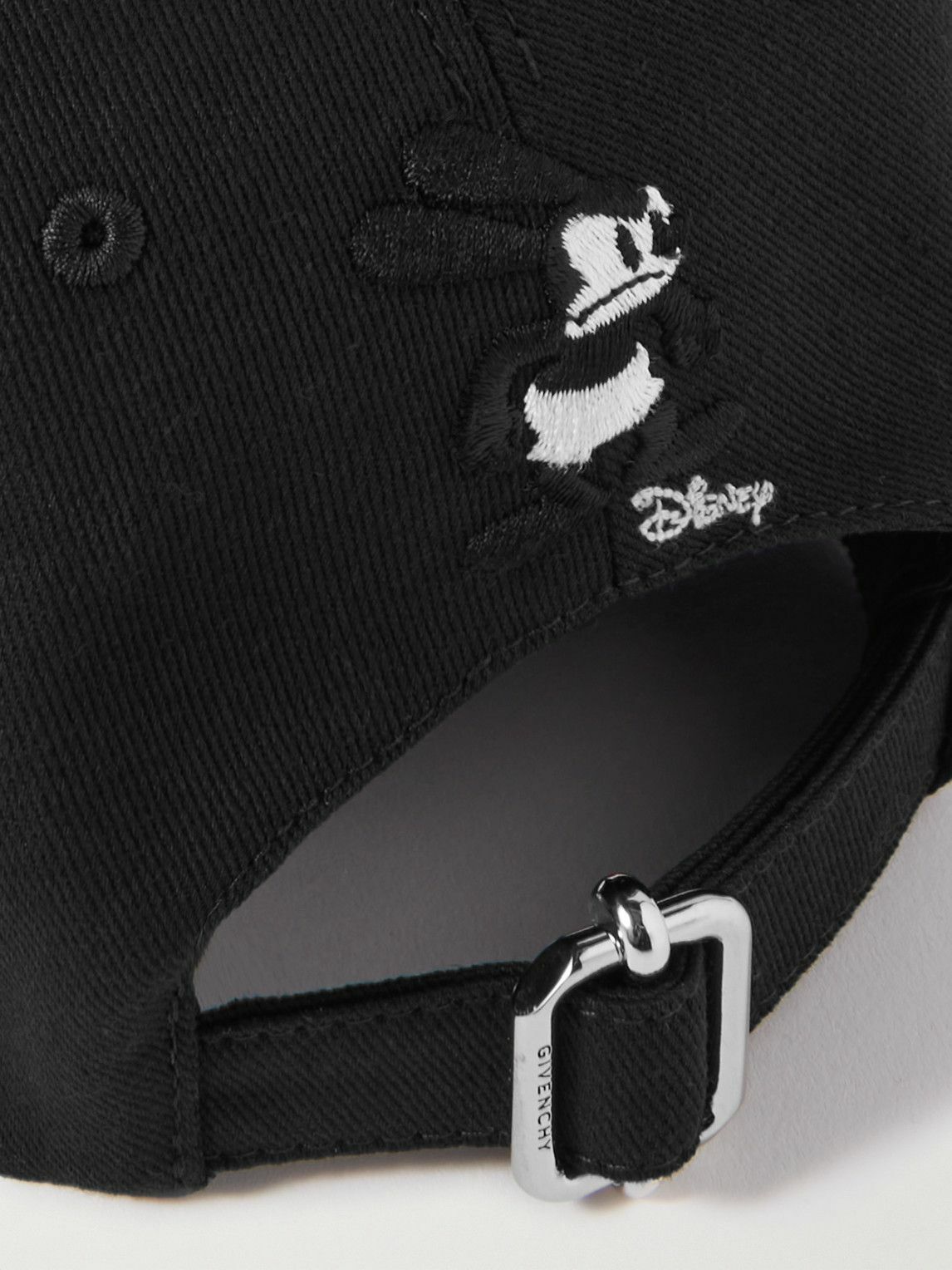 Givenchy - Disney Oswald Logo-Embroidered Cotton-Twill Baseball Cap ...