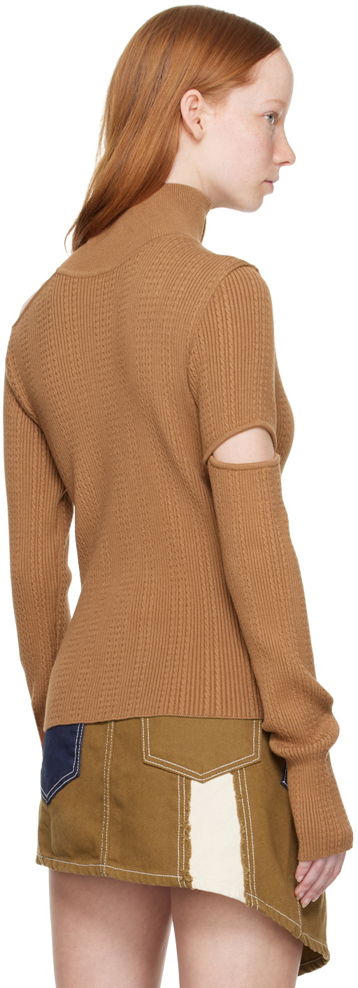 Andersson Bell SSENSE Exclusive Brown Jessica Sweater Andersson Bell