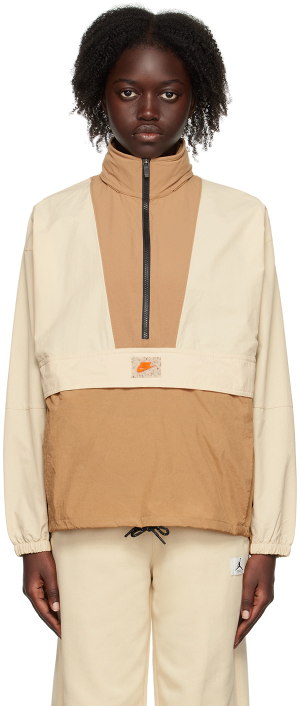 Nike Beige Sportswear Revolution Jacket Nike