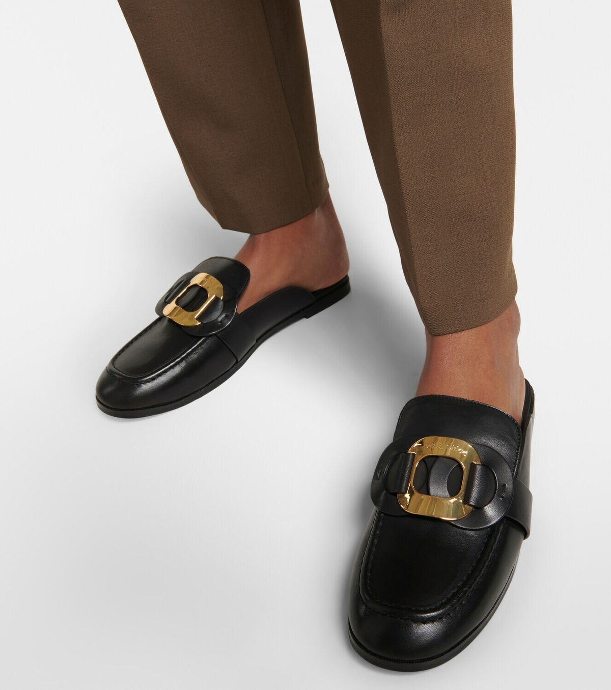 See By Chloe - Chany leather slippers See by Chloe