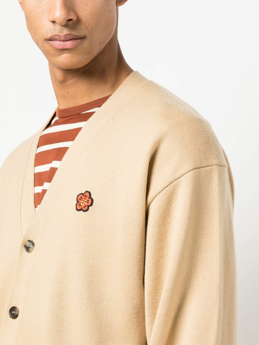 KENZO - Boke Flower Wool Cardigan Kenzo