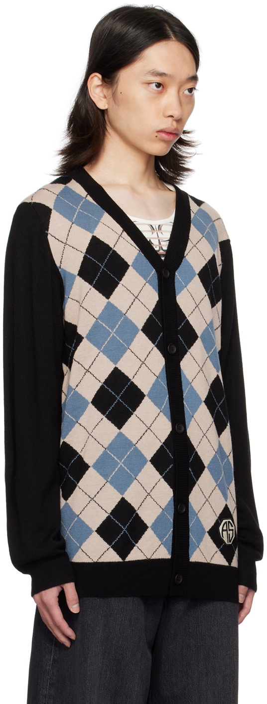 Anna Sui SSENSE Exclusive Blue Cardigan Anna Sui