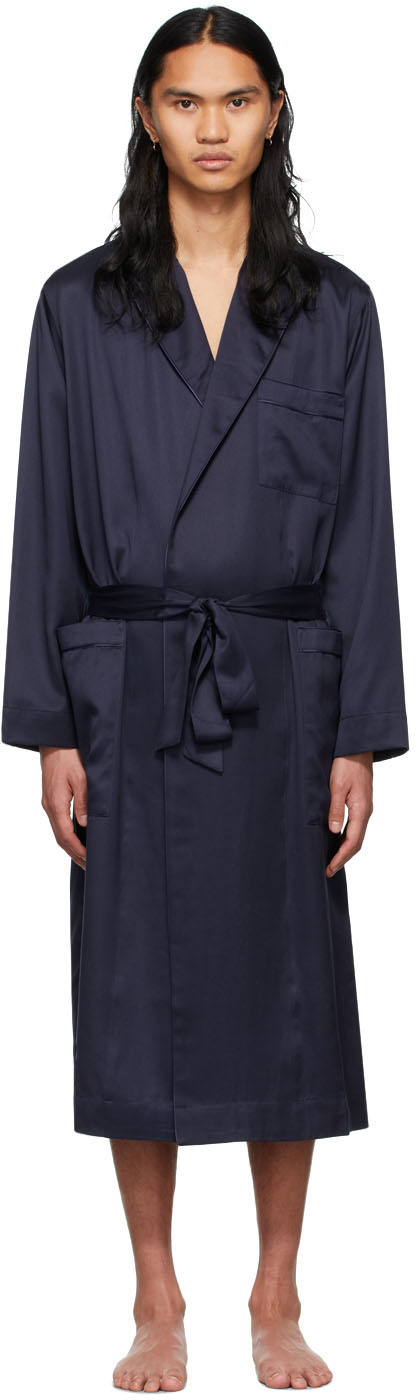 CDLP Navy Home Robe CDLP