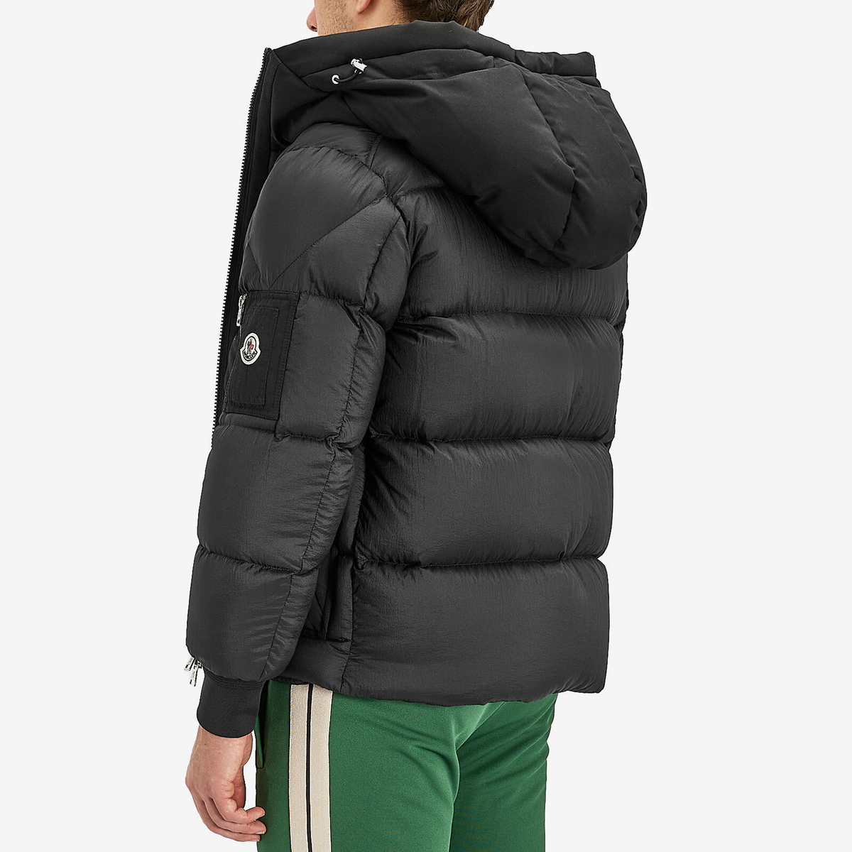 Moncler Men's Kjerag Lightweight Crinkle Jacket in Black Moncler