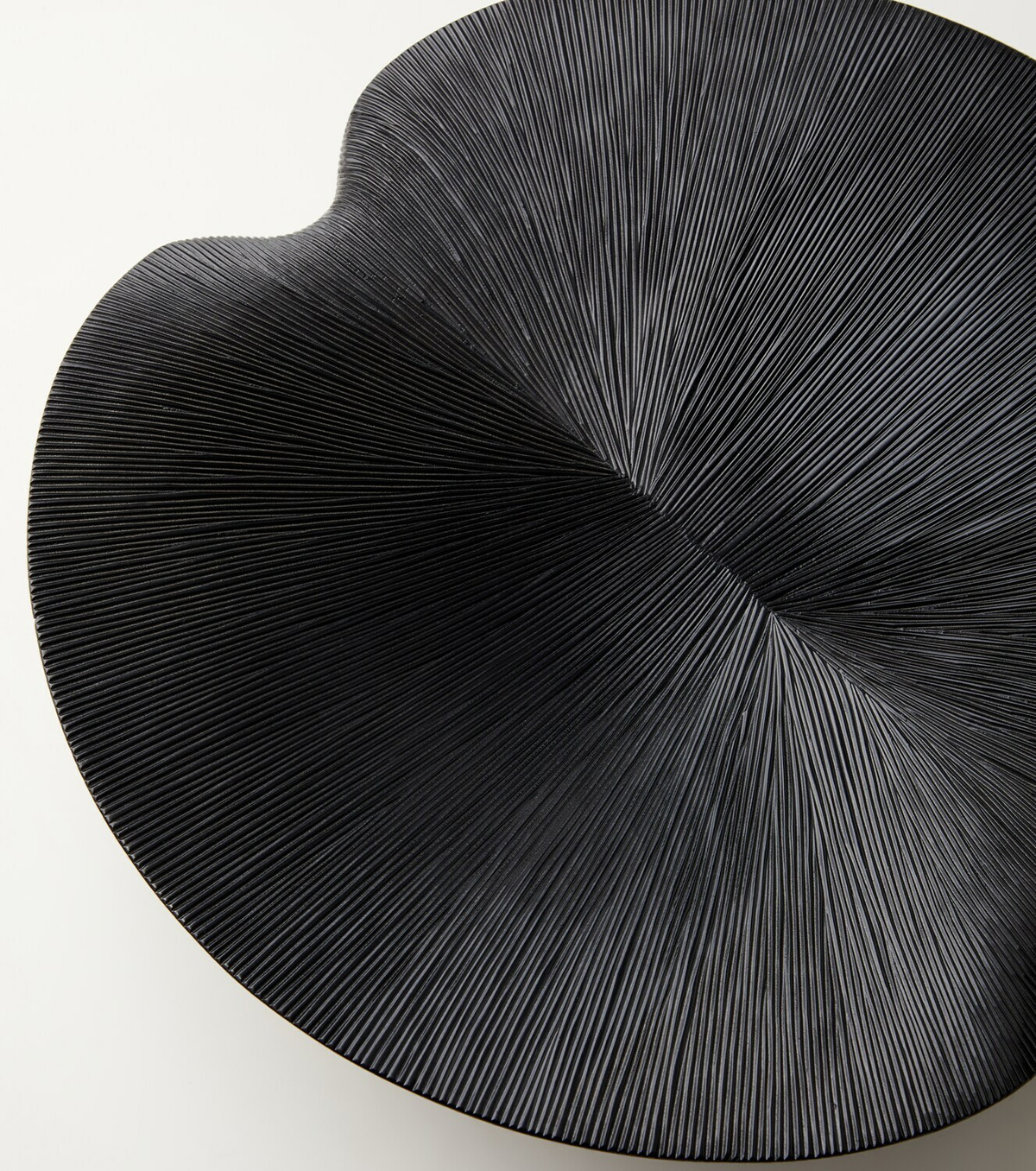 Zanat Kala Low walnut bowl by Monica Förster Zanat