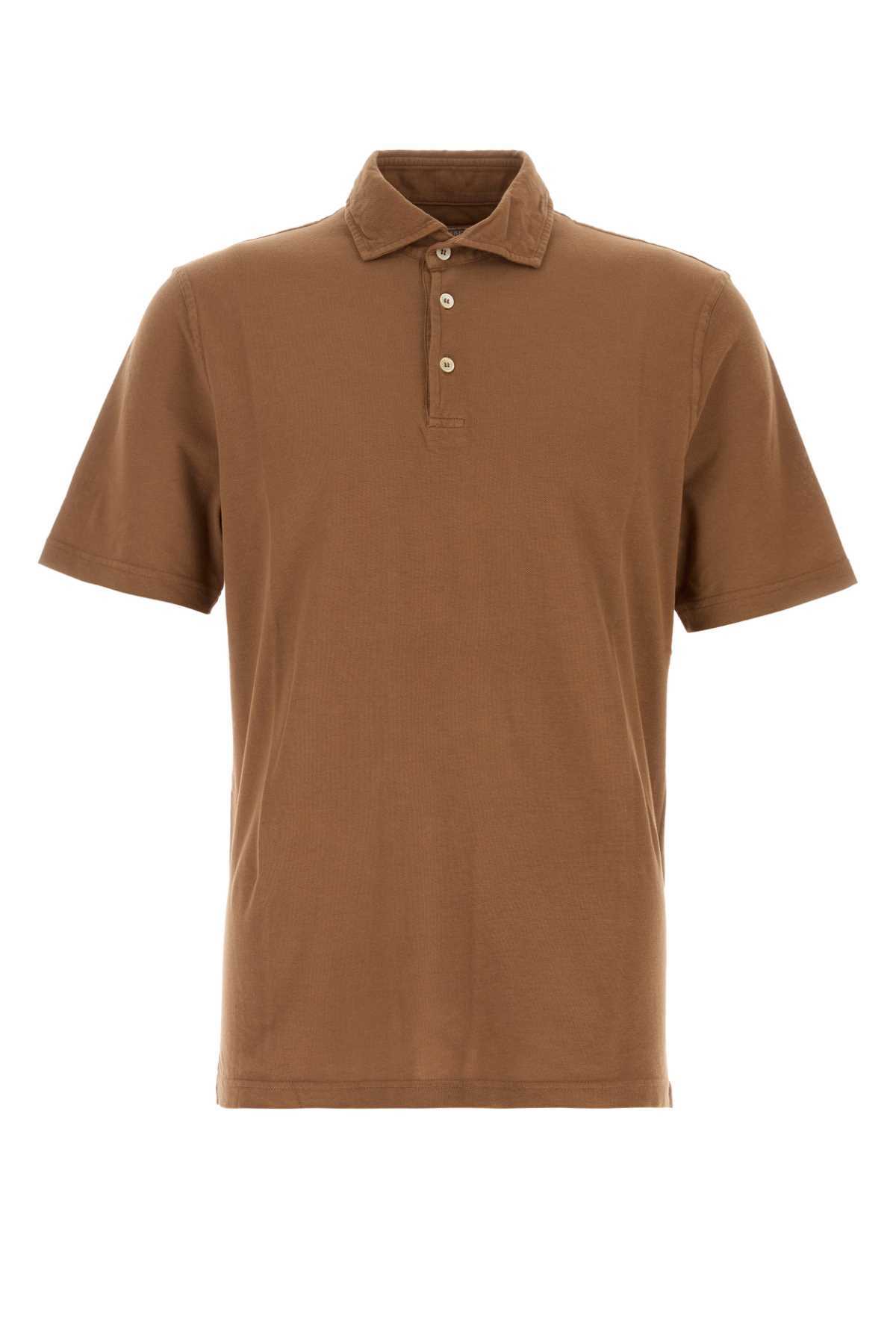 Fedeli Biscuit Piquet Polo Shirt Fedeli