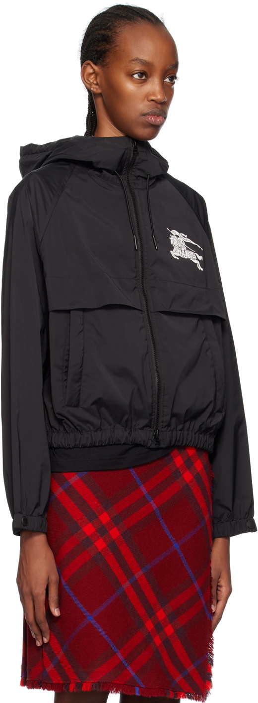 Burberry Black Storm Flap Jacket Burberry