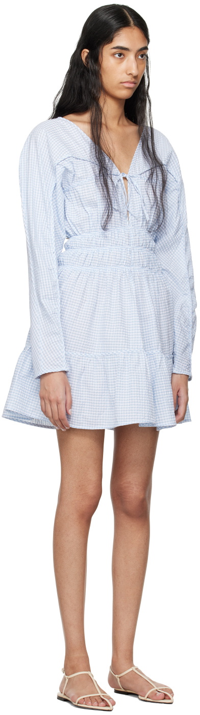 Holzweiler Blue Liebe Minidress Holzweiler