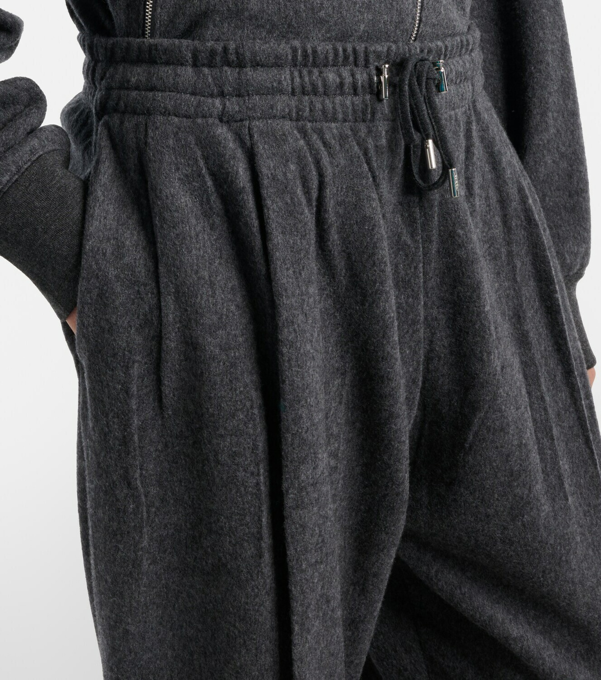 Prada Wool and cashmere tapered pants Prada