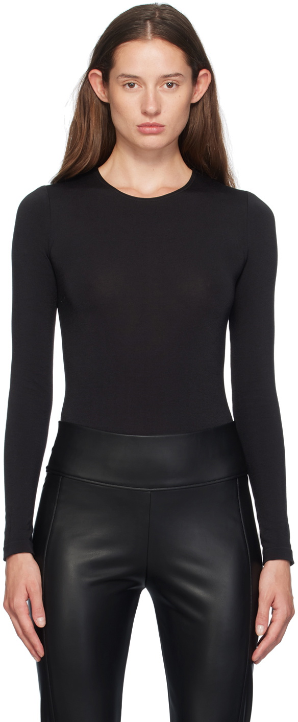 Wolford Black Berlin Bodysuit Wolford