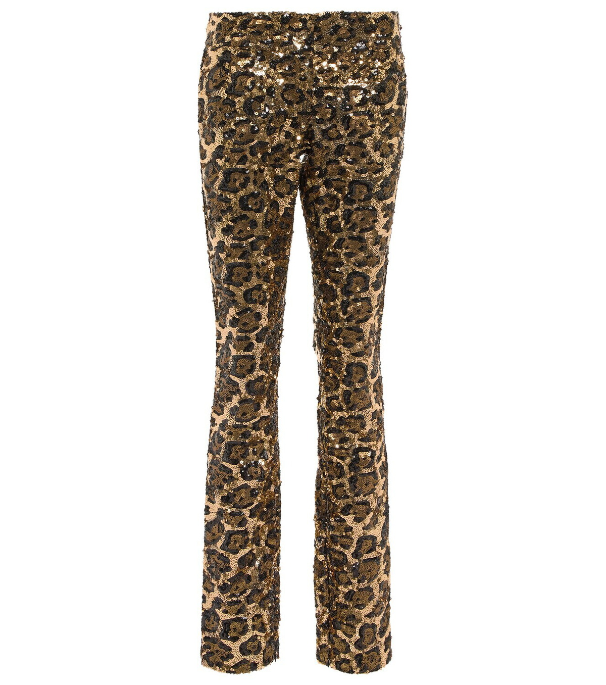 Dolce&Gabbana - Low-rise leopard-print embellished pants Dolce & Gabbana