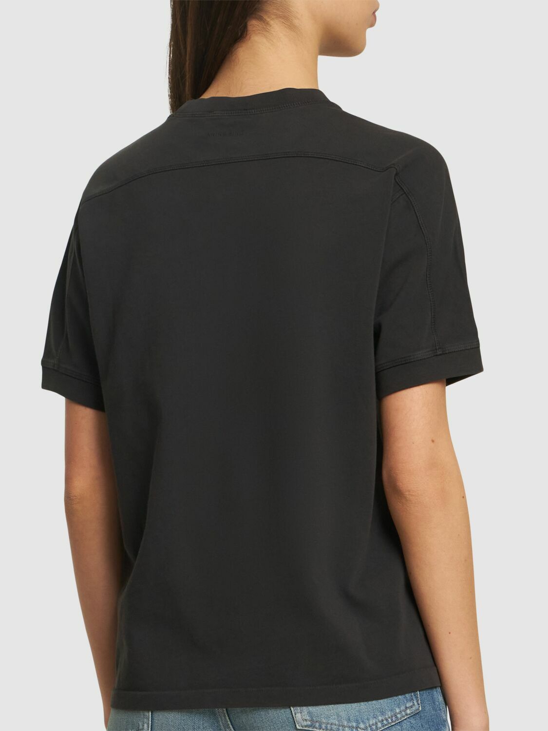 ANINE BING Jaylin Logo Jersey T-shirt ANINE BING