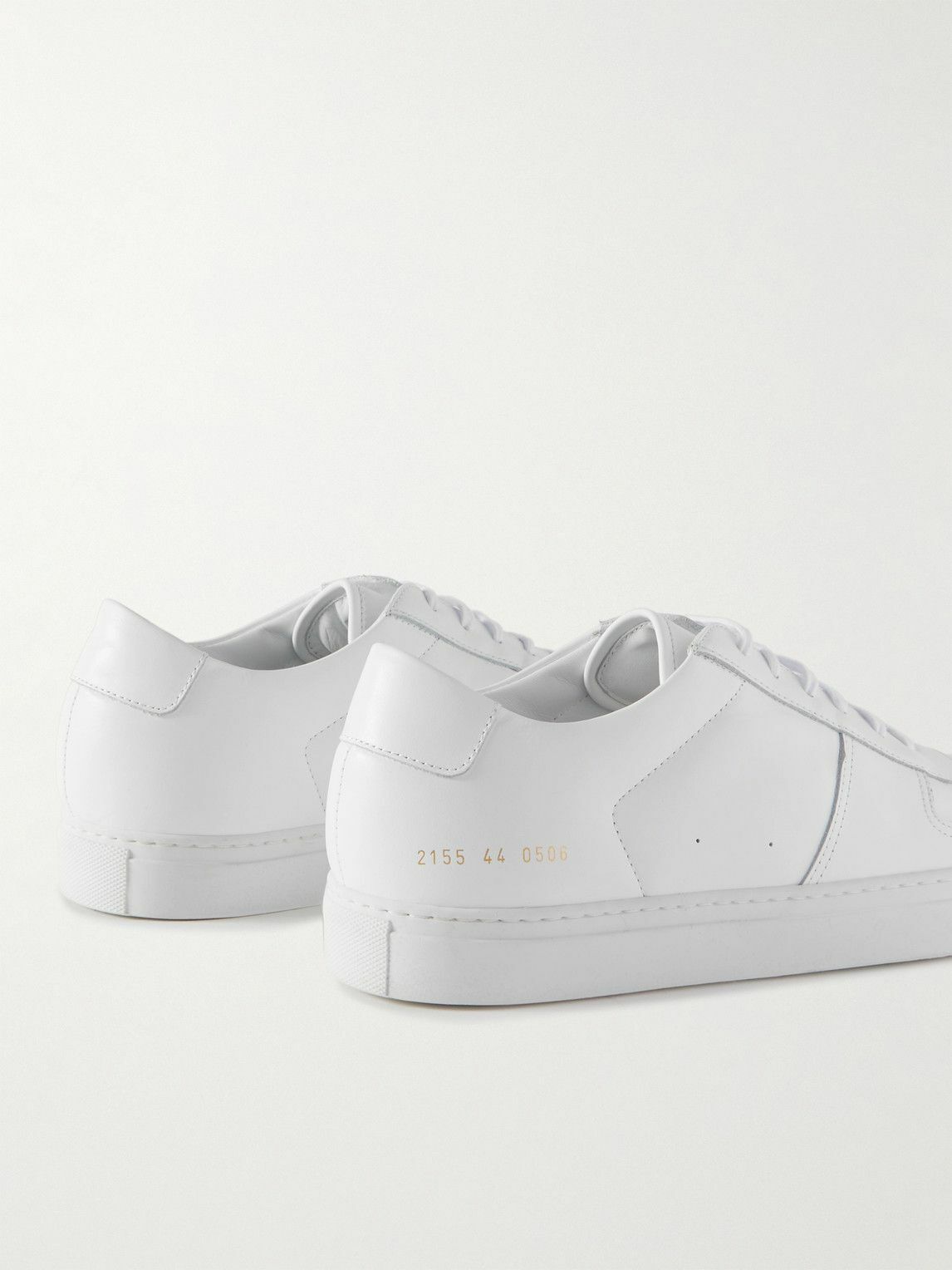 Common Projects - BBall Leather Sneakers - White Common Projects