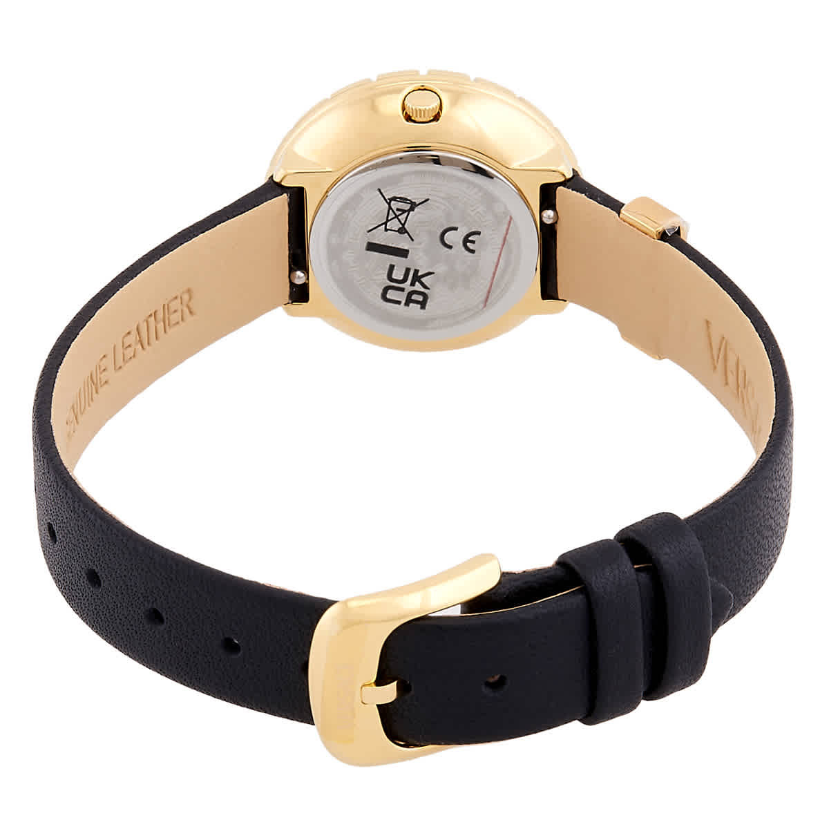 Versace La Greca Quartz Gold Dial Ladies Watch VE8C00224 Versace