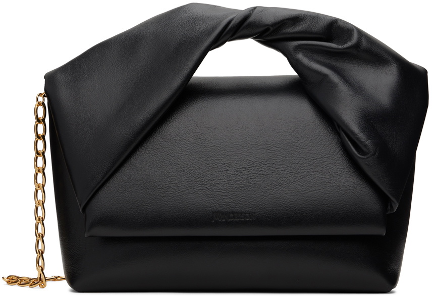 JW Anderson Black Large Twister Bag JW Anderson