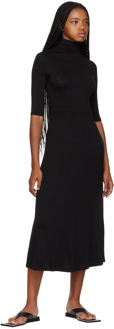 Vince Black Turtleneck Maxi Dress Vince