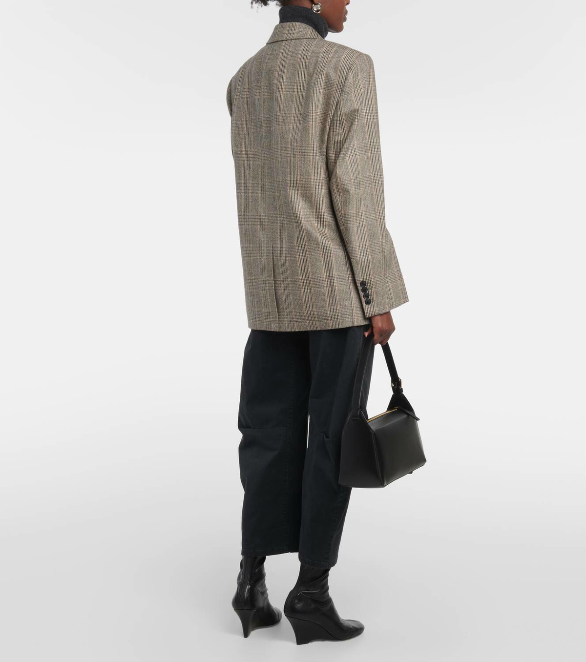 Nili Lotan Gael Boyfriend wool and cashmere blazer Nili Lotan