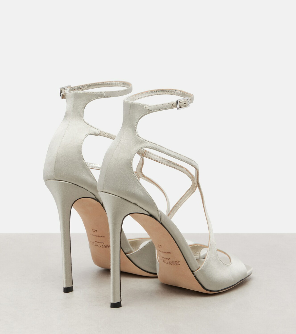 Jimmy Choo Azia 110 satin sandals Jimmy Choo