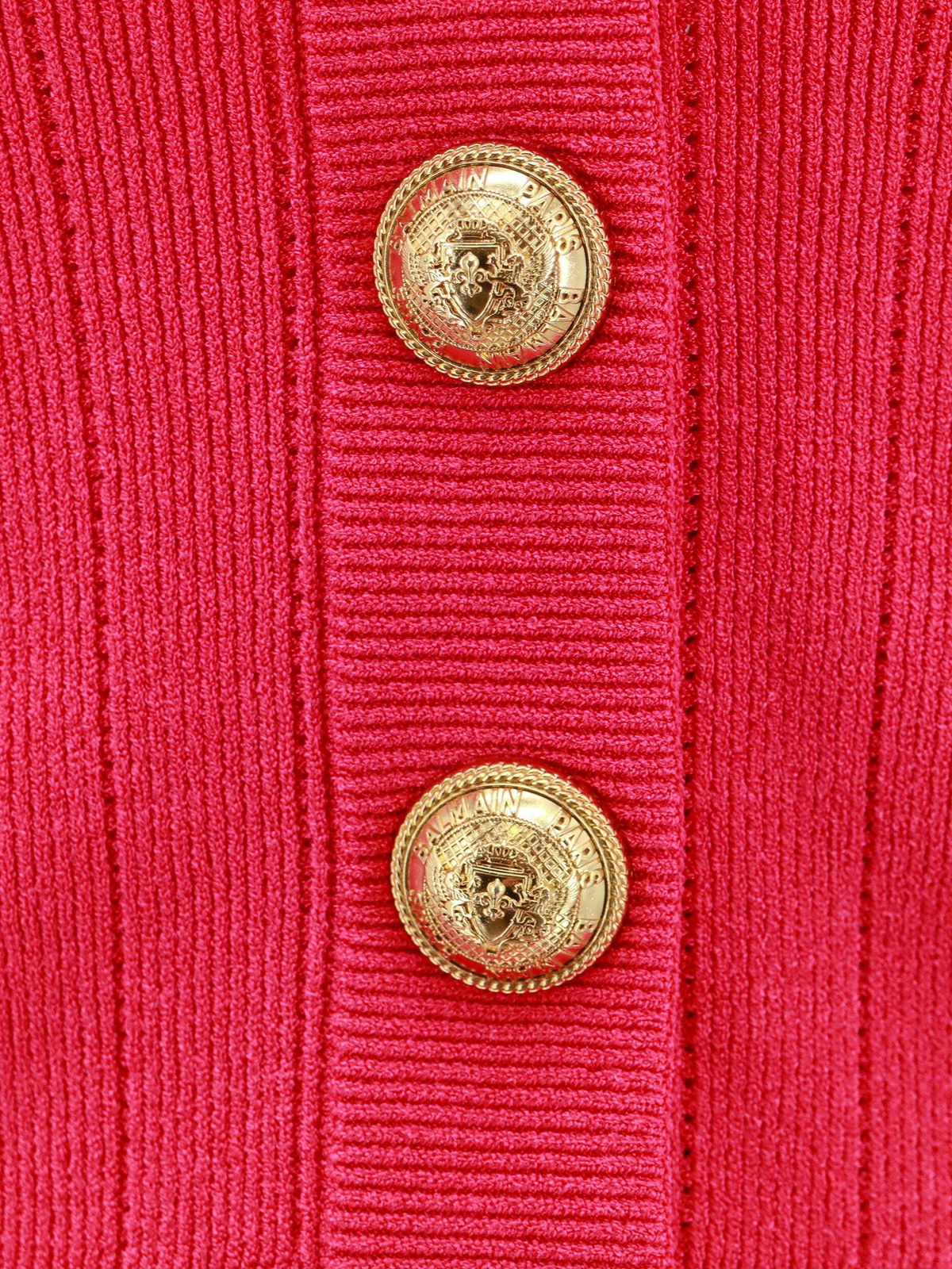 Balmain Cardigan Pink Womens Balmain