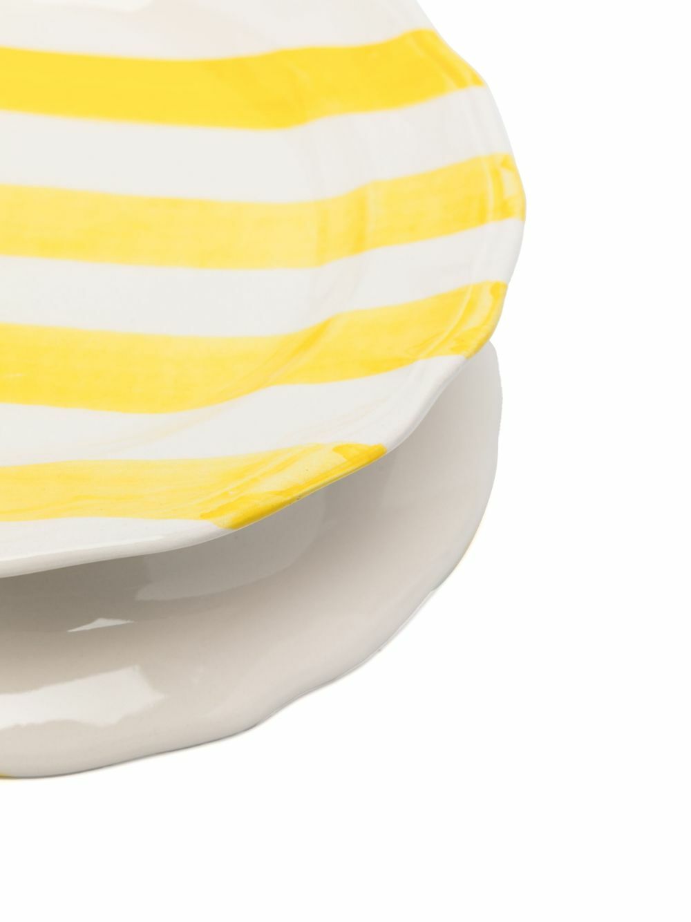 Les-Ottomans Striped Plate Set Les Ottomans