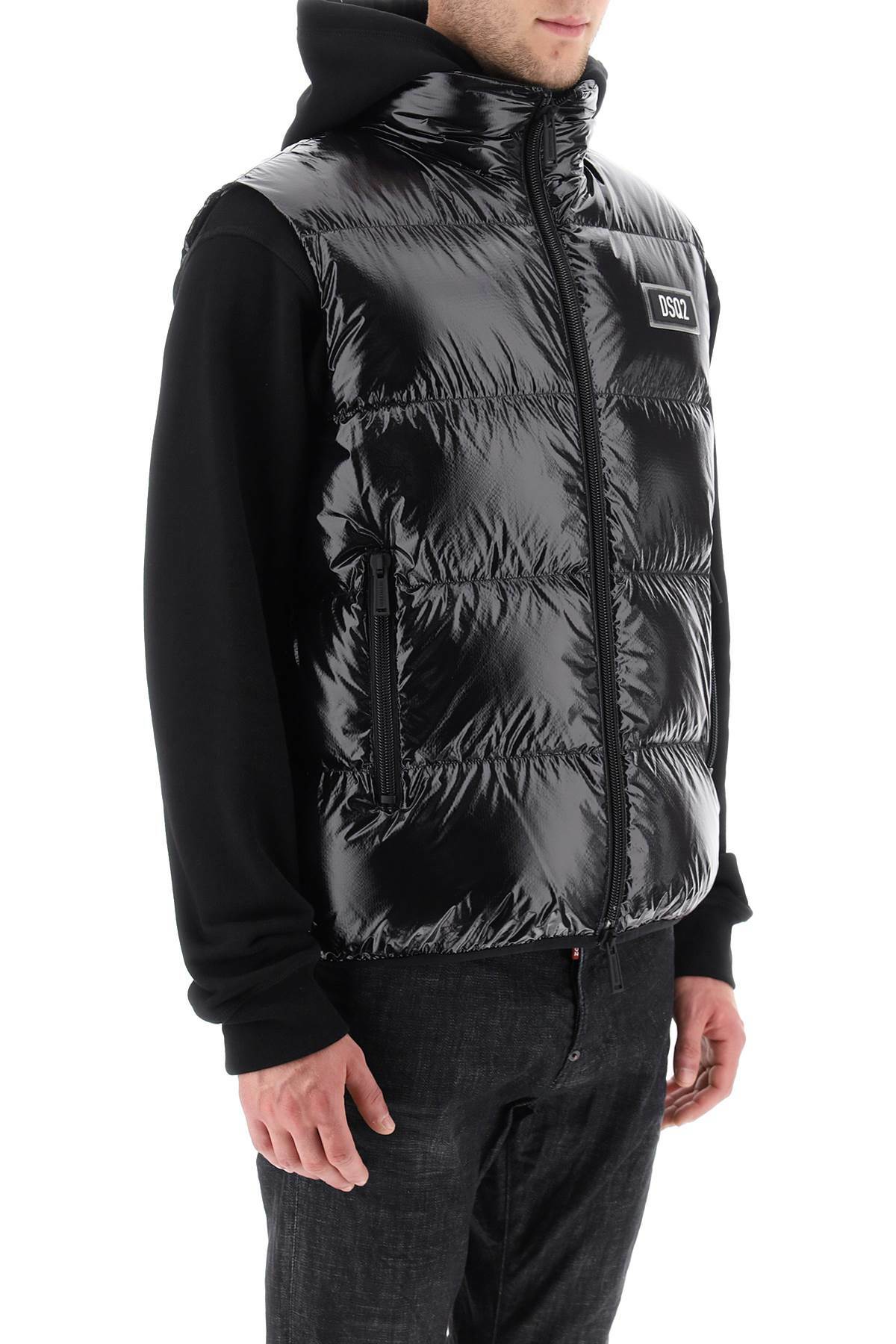 DSQUARED2 quilted down vest Black Dsquared2