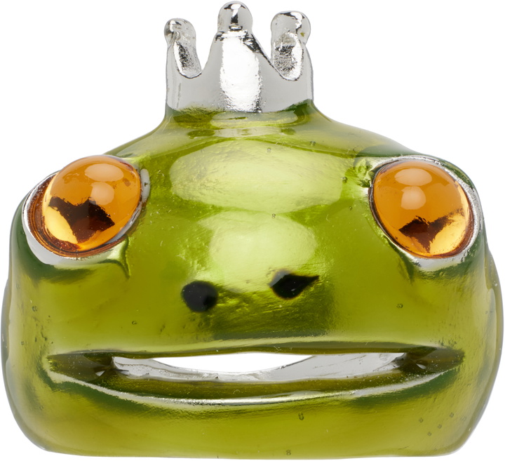 Collina Strada Green Frog Prince Ring Collina Strada