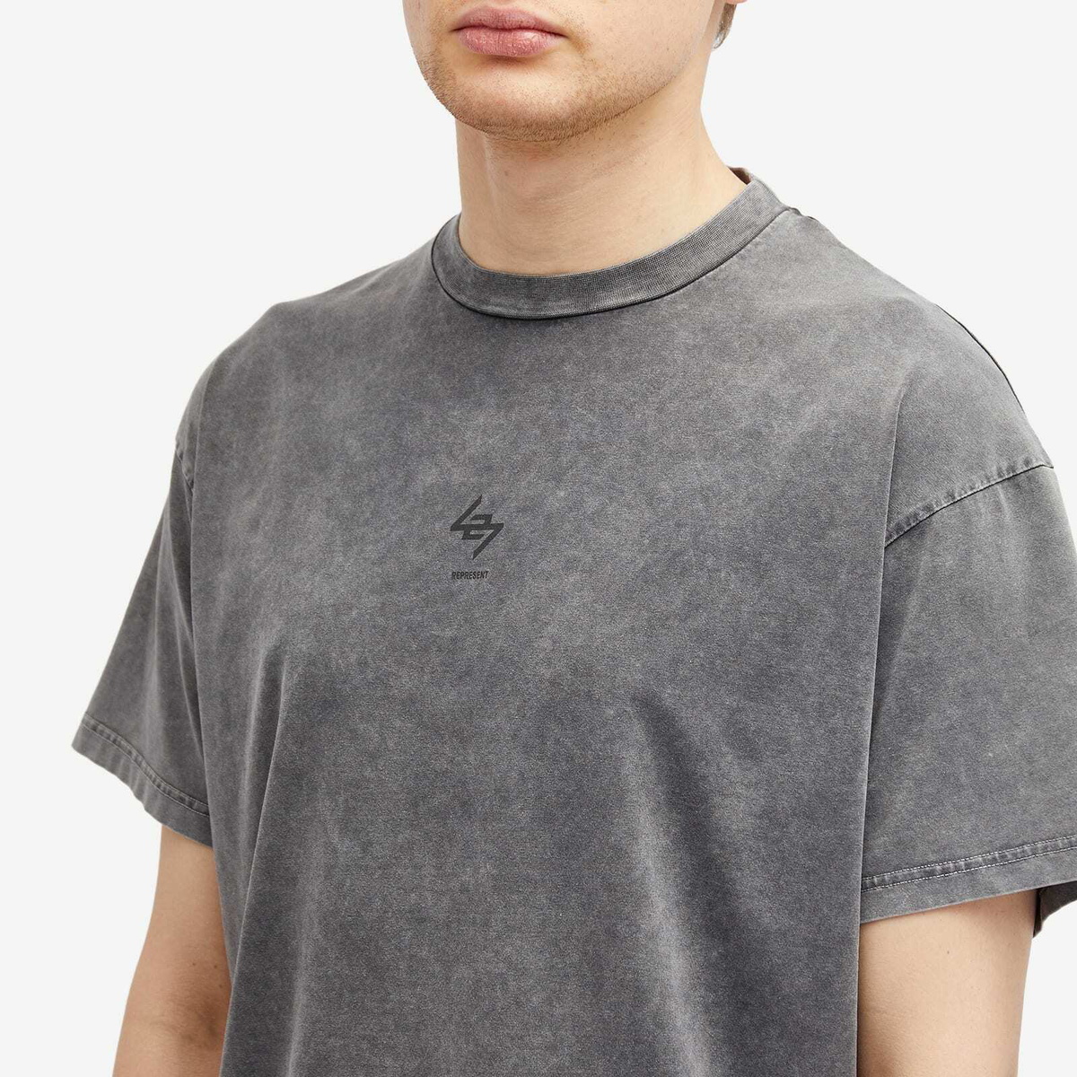 Represent Men's 247 Oversize T-Shirt in Pewter Represent