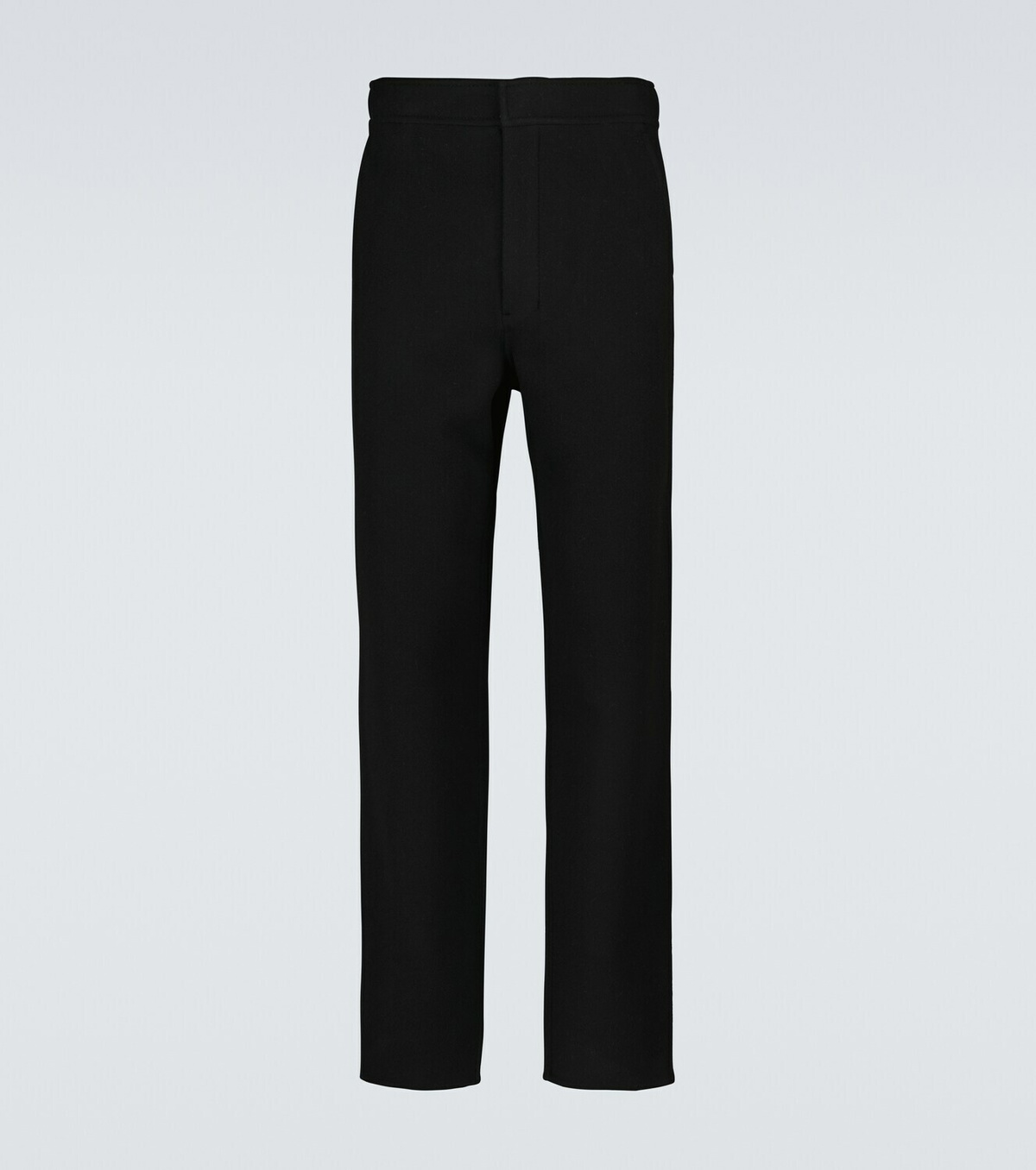 Ami Paris Straight-fit wool and cashmere pants AMI