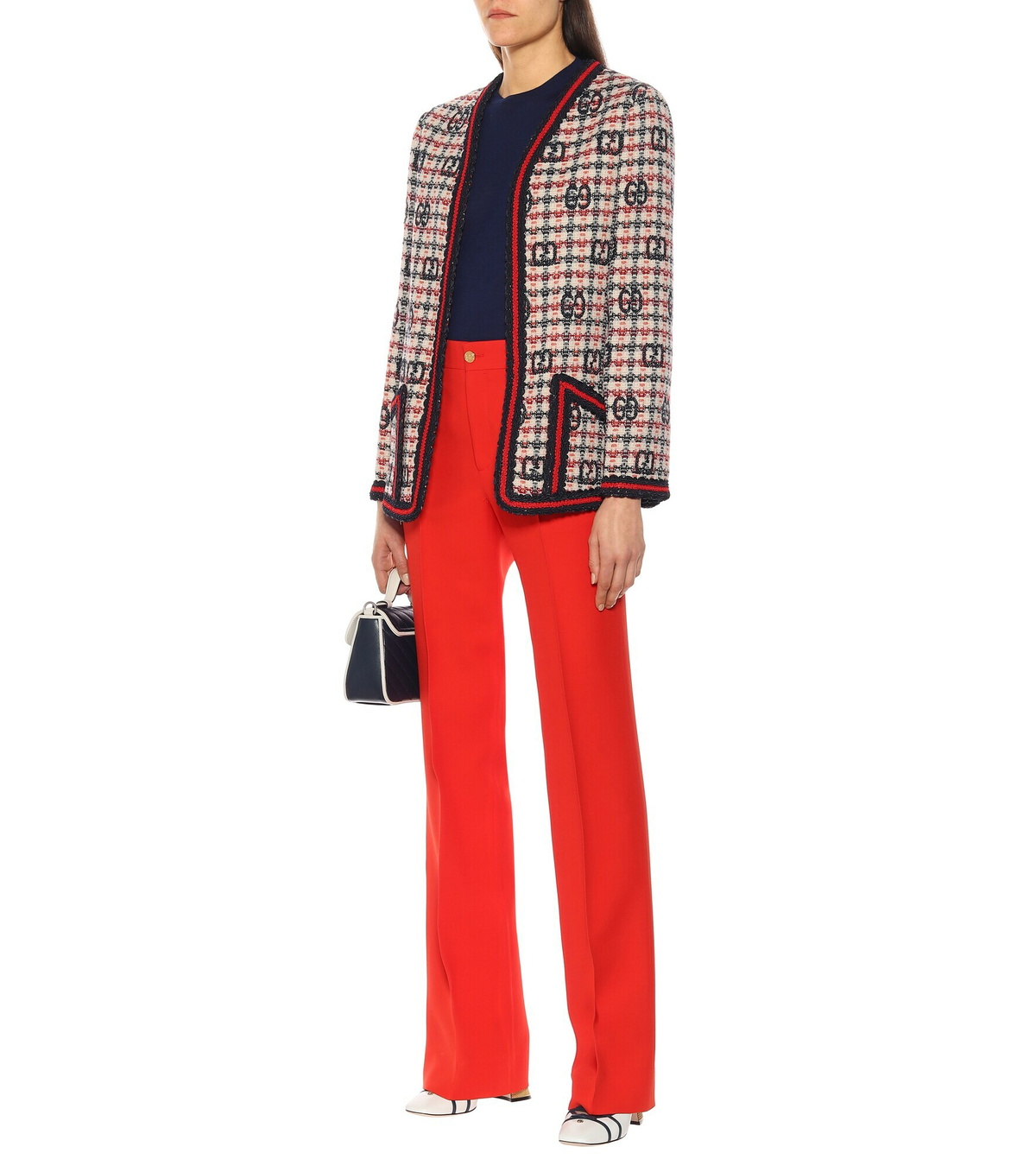 Gucci - Wool-blend tweed jacket Gucci
