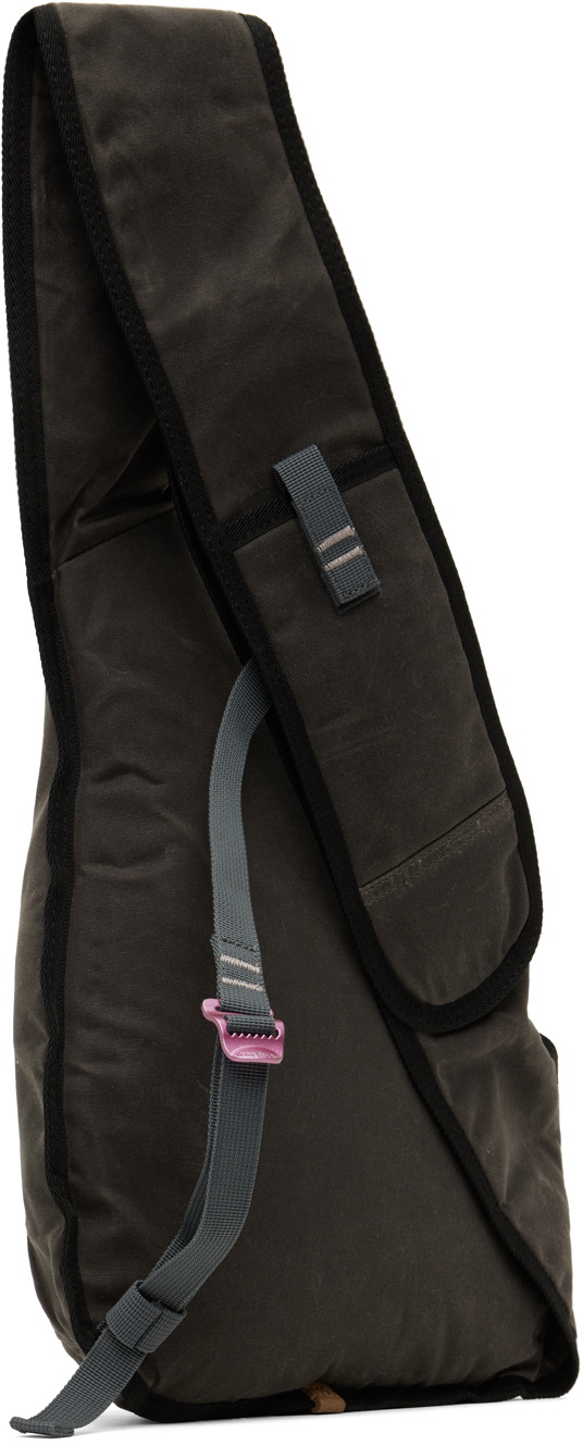 Acne Studios Gray Sling Backpack Acne Studios