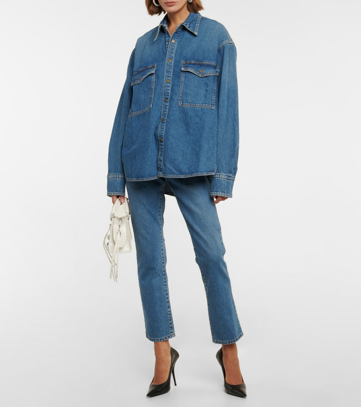 Petar Petrov Oversized denim shirt Petar Petrov