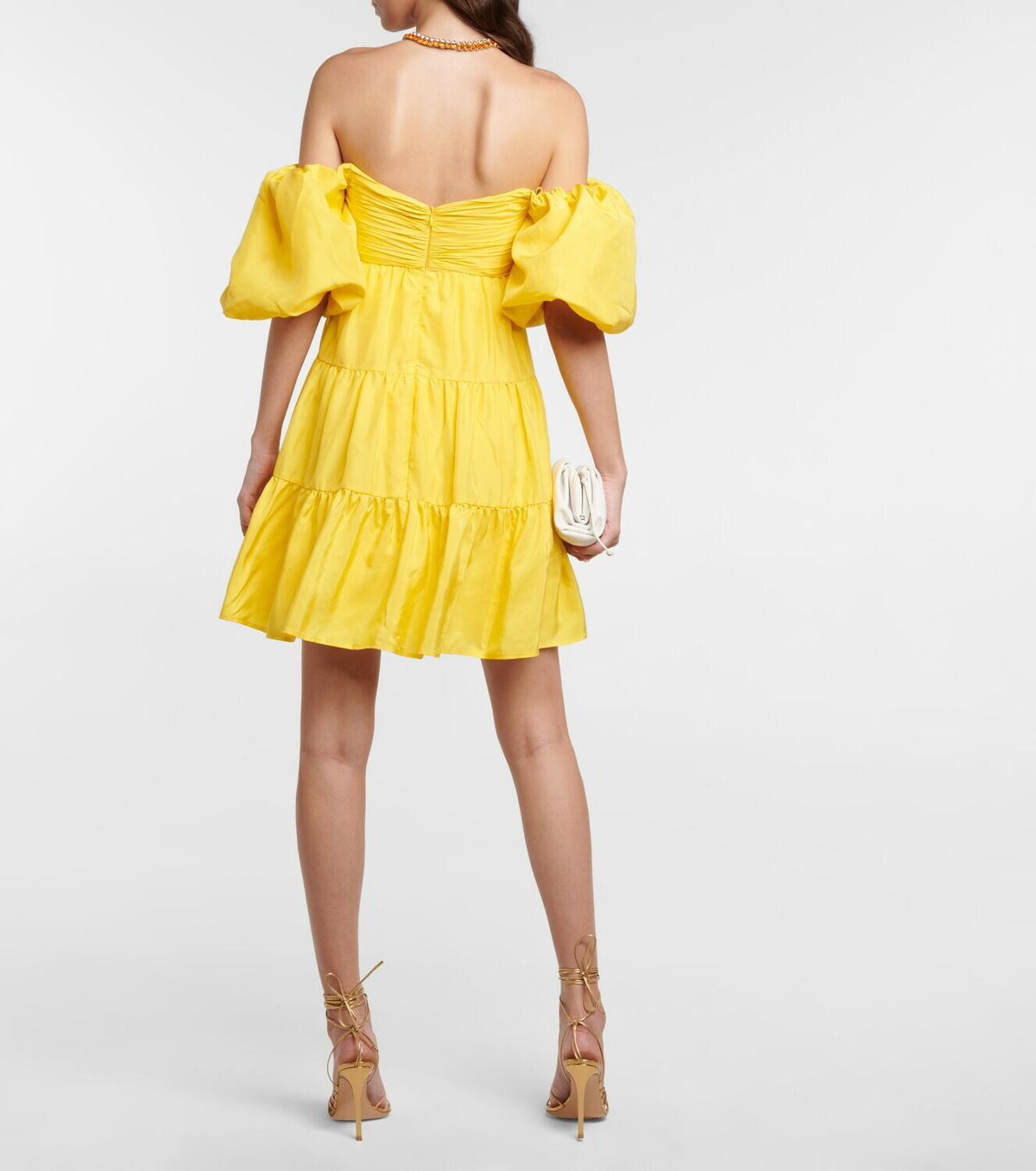 Rebecca Vallance Izzy silk taffeta minidress Rebecca Vallance
