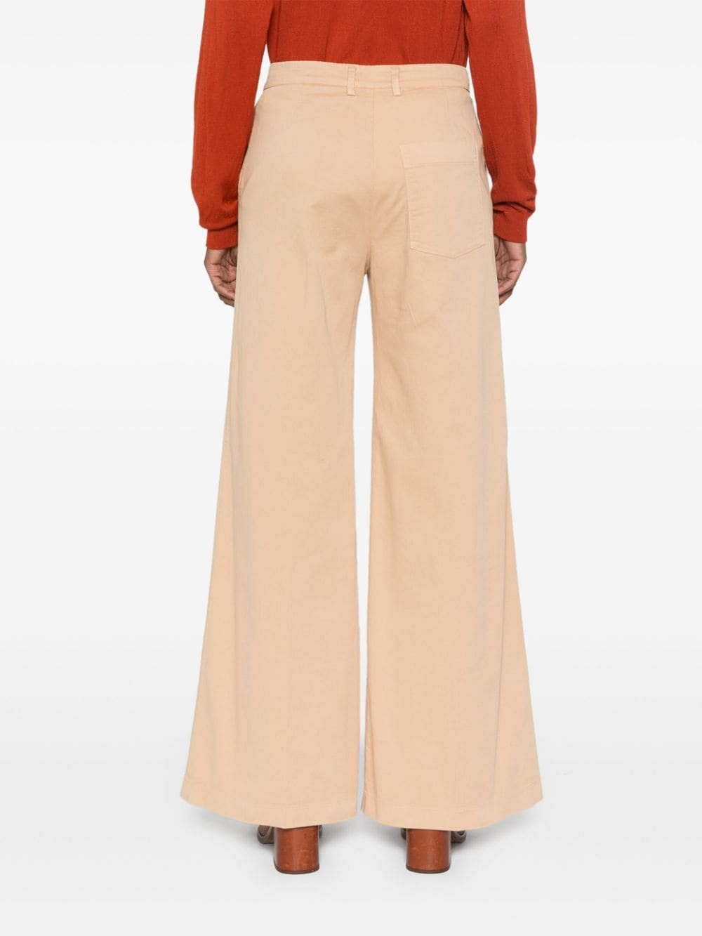 FORTE FORTE - Cotton Wide-leg Trousers Forte Forte