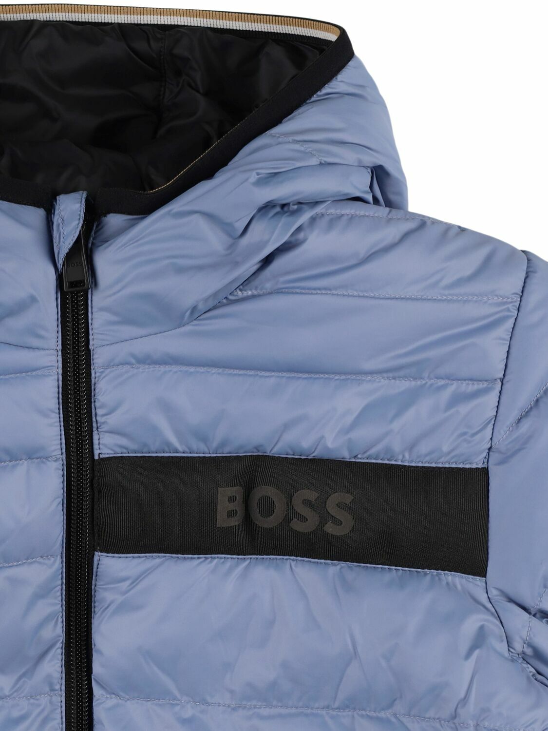 BOSS Reversible Hooded Poly Puffer Jacket BOSS