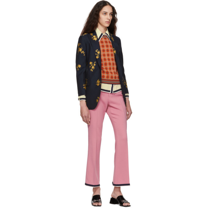 Gucci Red Knit Flying Pig Sweater Gucci
