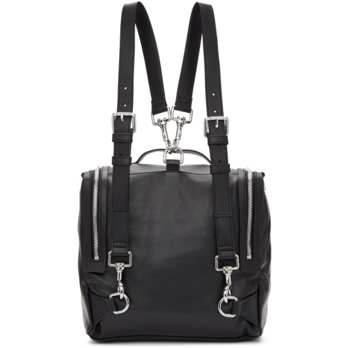 McQ Alexander McQueen Black Convertible Backpack McQ Alexander McQueen