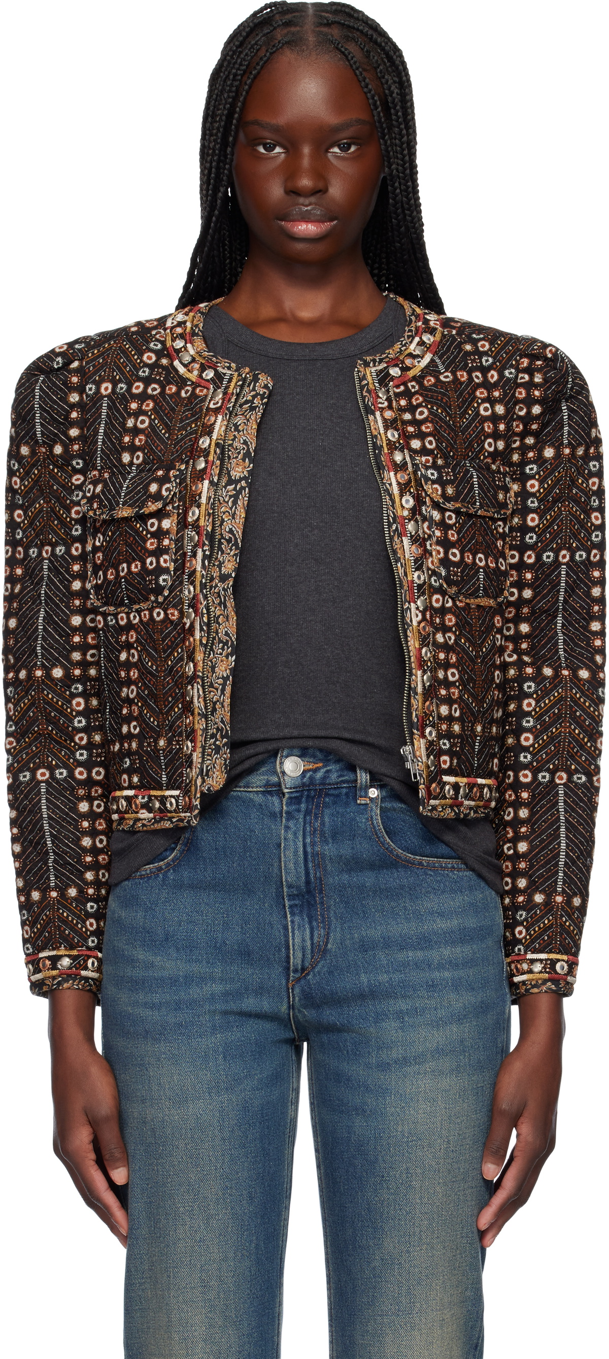 Isabel Marant Etoile Black Christy Jacket Isabel Marant Etoile
