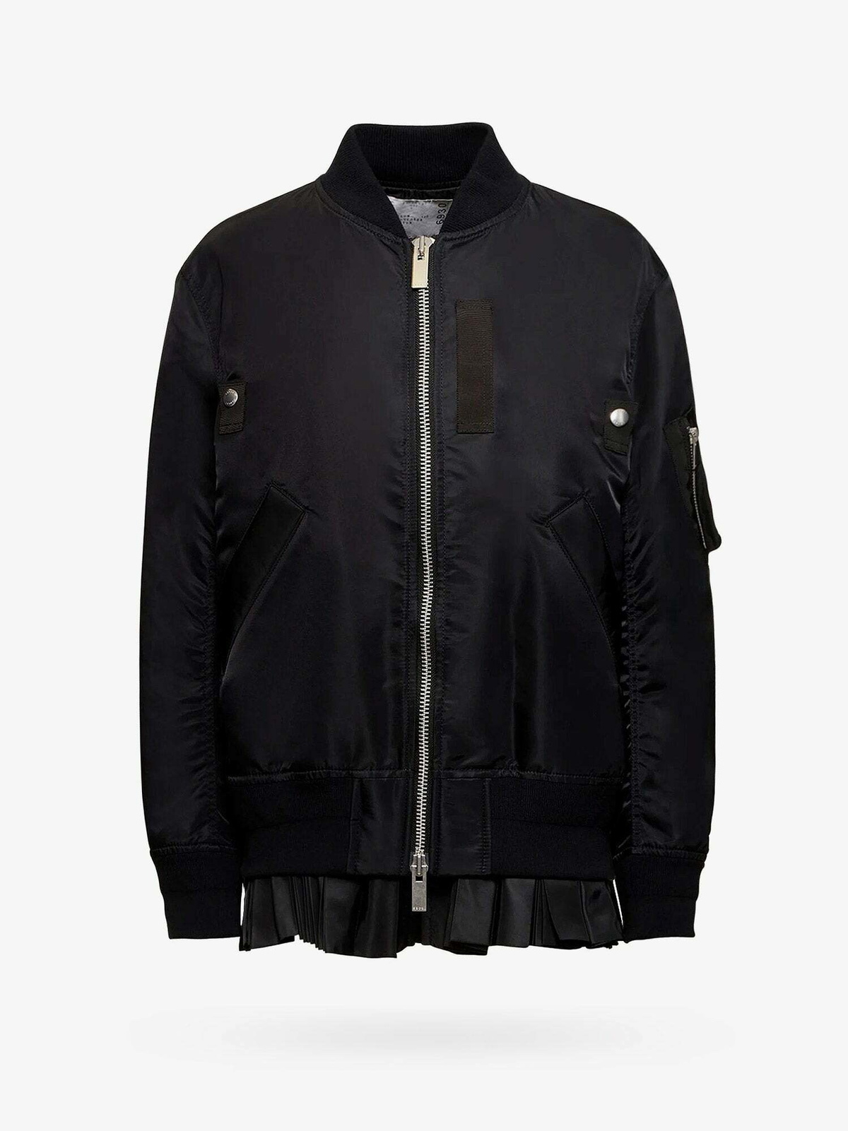 Sacai Jacket Black Womens Sacai